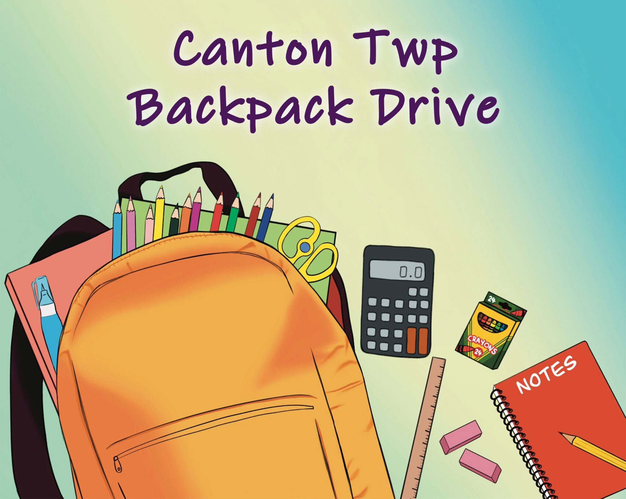 Back to School Backpack Drive - cfsbank